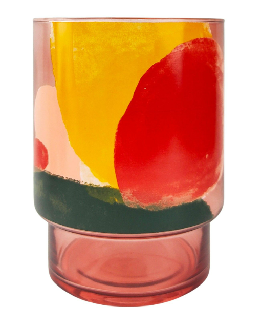 Selena Abstract Glass Vase Large Mamo Home